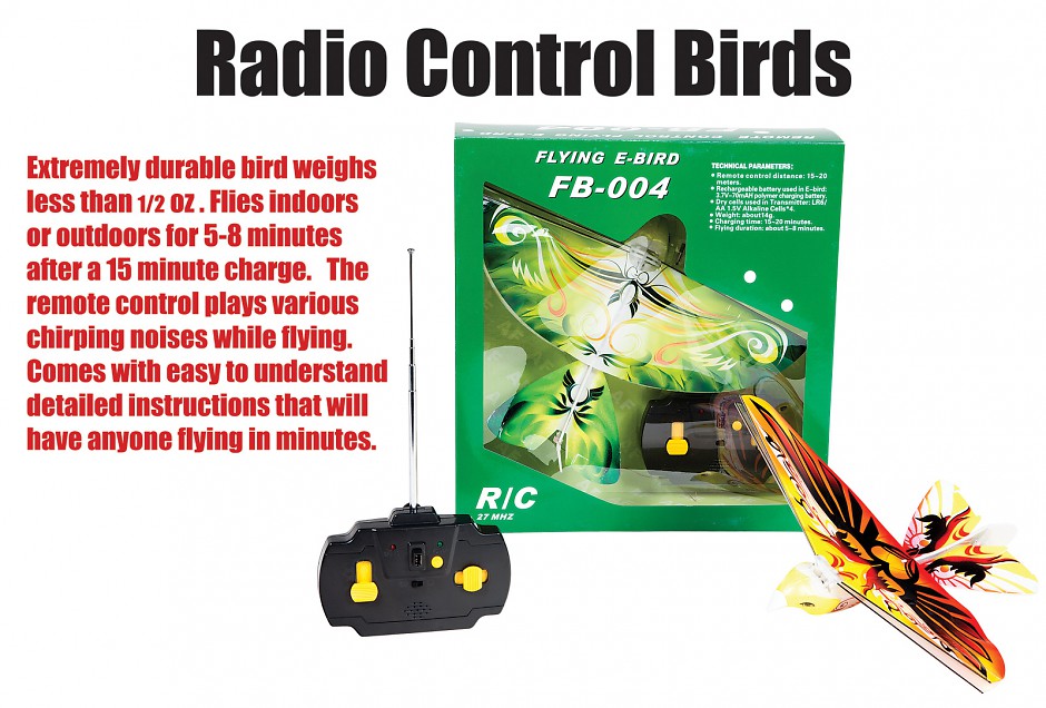 Remote Control Flying Bird | Specialty Toys Direct